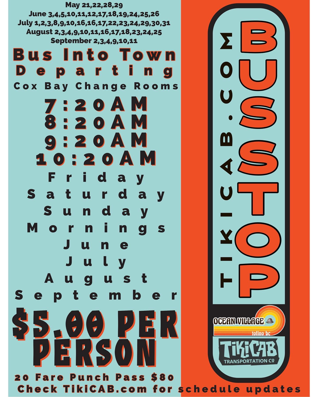 Tiki Bus to the Beach! - Ocean Village Resort